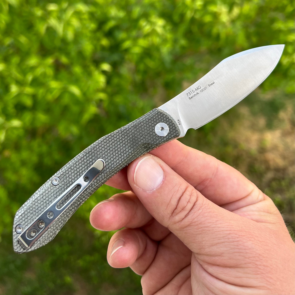 Sanrenmu 7315 Micarta Jusaya Edition – Jusaya knife distribution ...