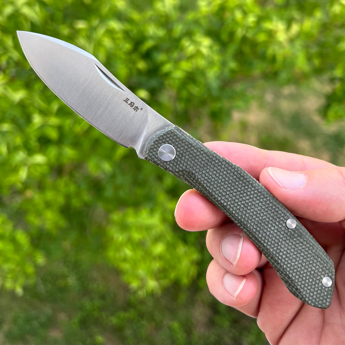 Sanrenmu 7315 Micarta Jusaya Edition – Jusaya knife distribution ...